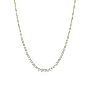 UNTAMED PETALS Mayfair Tennis Necklace