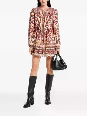 Farm Rio Printed Mini Dress