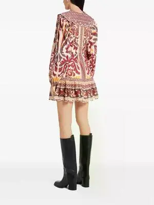 Farm Rio Printed Mini Dress