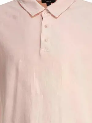 Vince Button-down Cotton Polo Shirt
