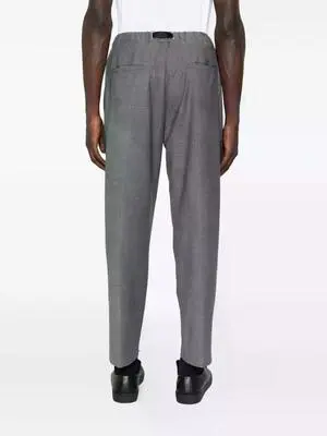 WHITE SAND Drawstring-fastening Trousers