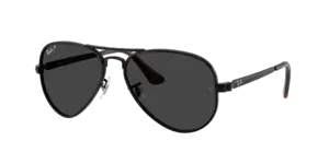 Ray-ban Aviator Sunglasses Black Polarized