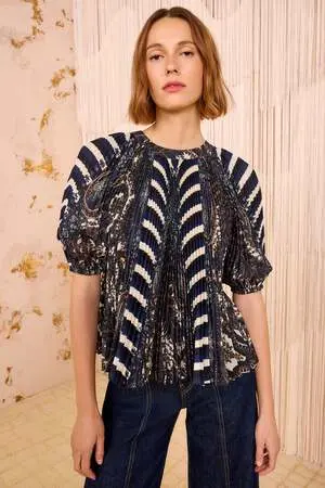 Ulla Johnson Paisley Tops