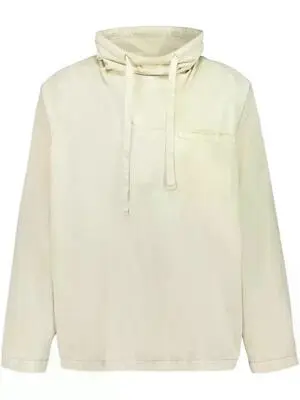 LEMAIRE Hooded Pullover Top - Neutrals