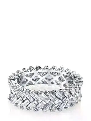 ANITA KO Zipper Ring - Silver