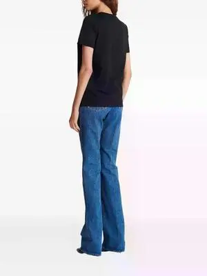 Balmain Logo-embroidered Cotton T-shirt