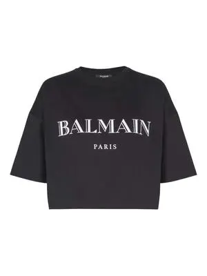 Balmain Logo-print T-shirt - Black