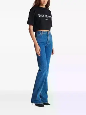 Balmain Logo-print T-shirt - Black