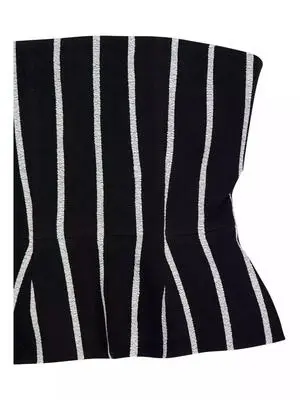 MARRAKSHI LIFE Striped Peplum Top
