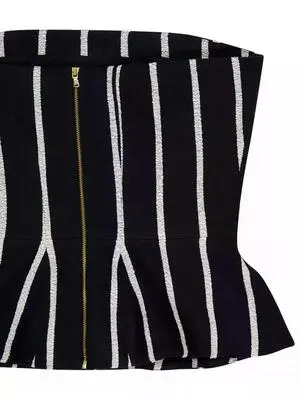 MARRAKSHI LIFE Striped Peplum Top
