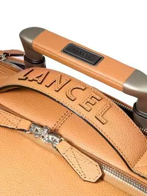 LANCEL Leather Suitcase With Logo Plaque