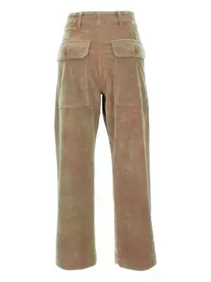 MAISON JEJIA Camille Corduroy Trousers - Neutrals
