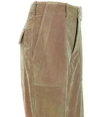 MAISON JEJIA Camille Corduroy Trousers - Neutrals
