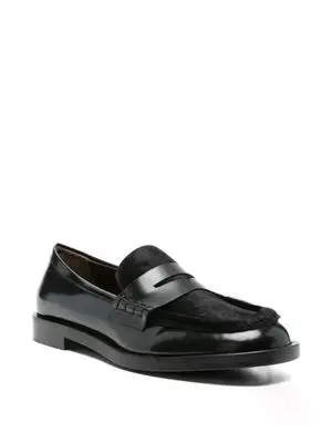 Roberto Festa Leather And Fur Loafers
