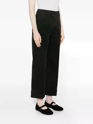 Peserico Cuffed Twill Trousers
