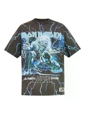 REPRESENT X Iron Maiden Graphic-print T-shirt - Grey