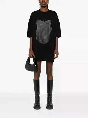 HAMZA Corset Graphic T-shirt