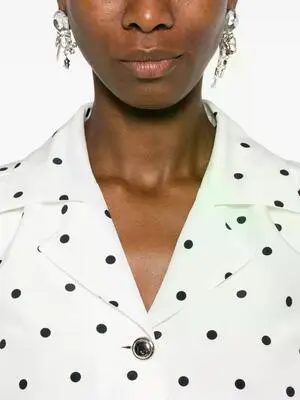 Alessandra Rich Polka Dot Jacket
