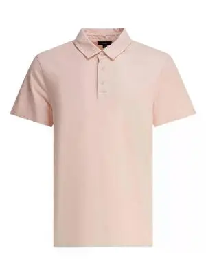 Vince Button-down Cotton Polo Shirt