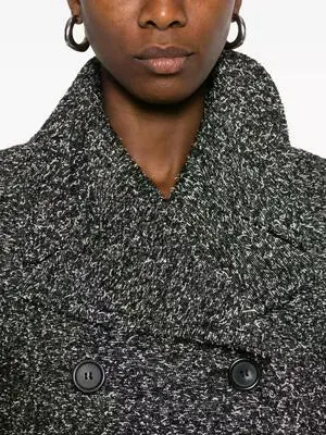 Sportmax Speckled Double-breasted Coat