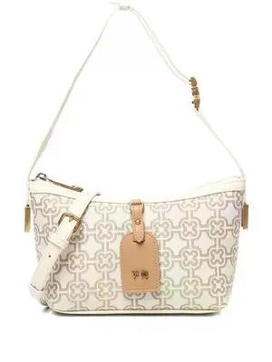 V°73 Harriet Monogram Shoulder Bag - Neutrals
