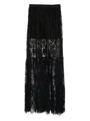 HAMZA Lace Maxi Skirt