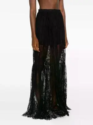 HAMZA Lace Maxi Skirt