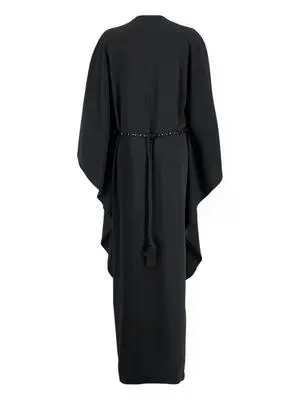 Johanna Ortiz Bead-embellished Maxi Dress - Black