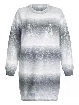 Liu Jo Ombre Sequin Knit Dress
