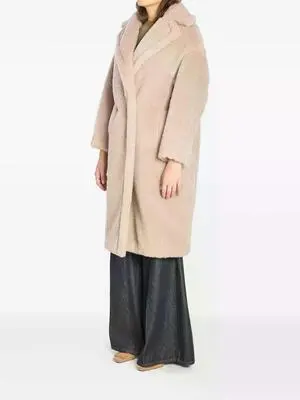 Max Mara Tedgirl Double-breasted Coat - Neutrals