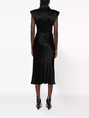 VESTIAIRE D'UN OISEAU LIBRE Corset Wool Dress