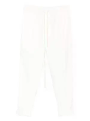 HAMZA Drawstring Trousers - White