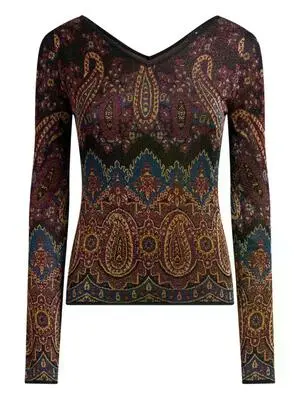 Etro Metallic Blouses