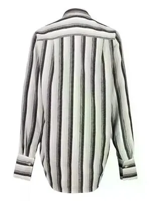 MARRAKSHI LIFE Striped French-cuff Shirt - White