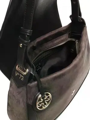 V°73 Curved-flap Shoulder Bag