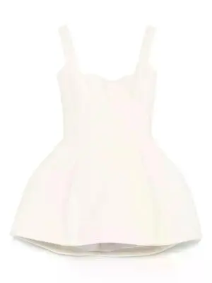 VESTIAIRE D'UN OISEAU LIBRE Flared Mini Dress - White