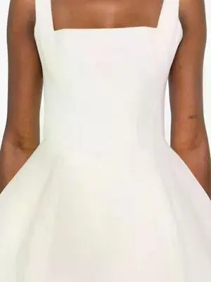 VESTIAIRE D'UN OISEAU LIBRE Flared Mini Dress - White