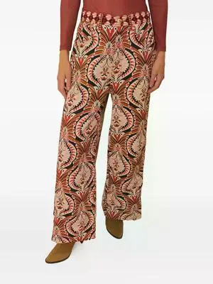 FARM RIO Paisley Print Pants
