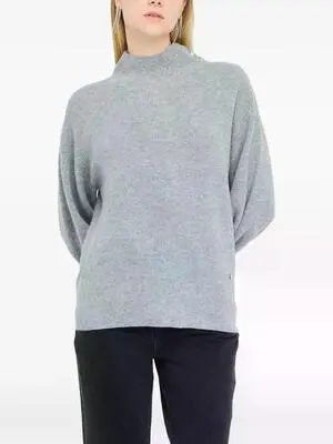 Liu Jo Ribbed Puff-sleeve Sweater