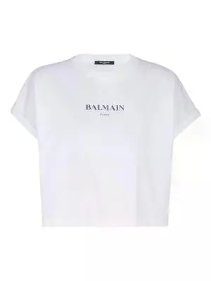 Balmain Logo-print T-shirt - White