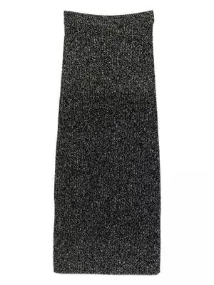 Max Mara Rodano Ribbed Midi Skirt