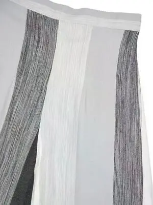 MARRAKSHI LIFE Pleated Stripe Trousers - White