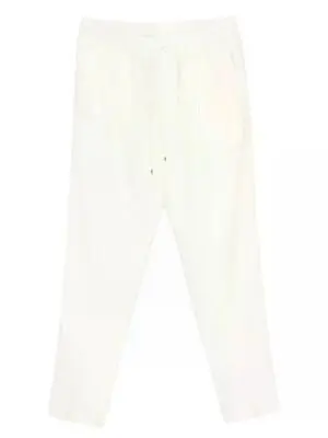 BRIGLIA 1949 Pleated Drawstring Trousers - Neutrals