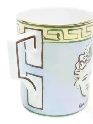 GINORI 1735 Il Viaggio Di Nettuno Luna Porcelain Mug - Blue