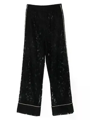 Ermanno Scervino Lace-trimmed Trousers