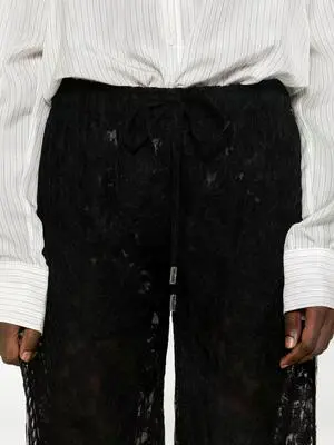 Ermanno Scervino Lace-trimmed Trousers