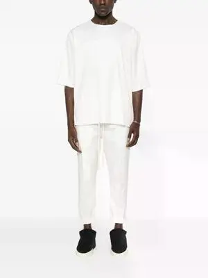 HAMZA Thom Raw-edge V-neck T-shirt