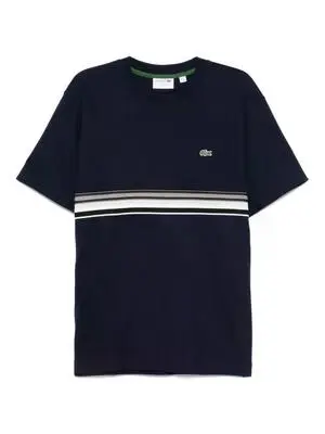 Lacoste Logo-embroidered T-shirt
