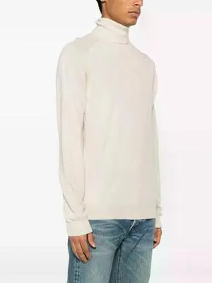 ROBERTO COLLINA Fine-knit Roll-neck Jumper