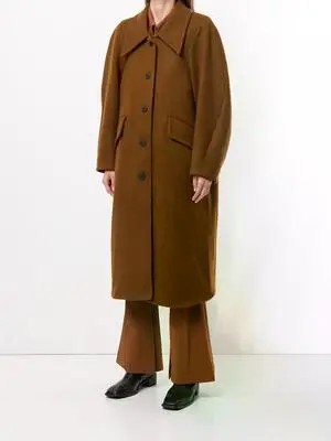 LOW CLASSIC Oversized Virgin Wool Coat